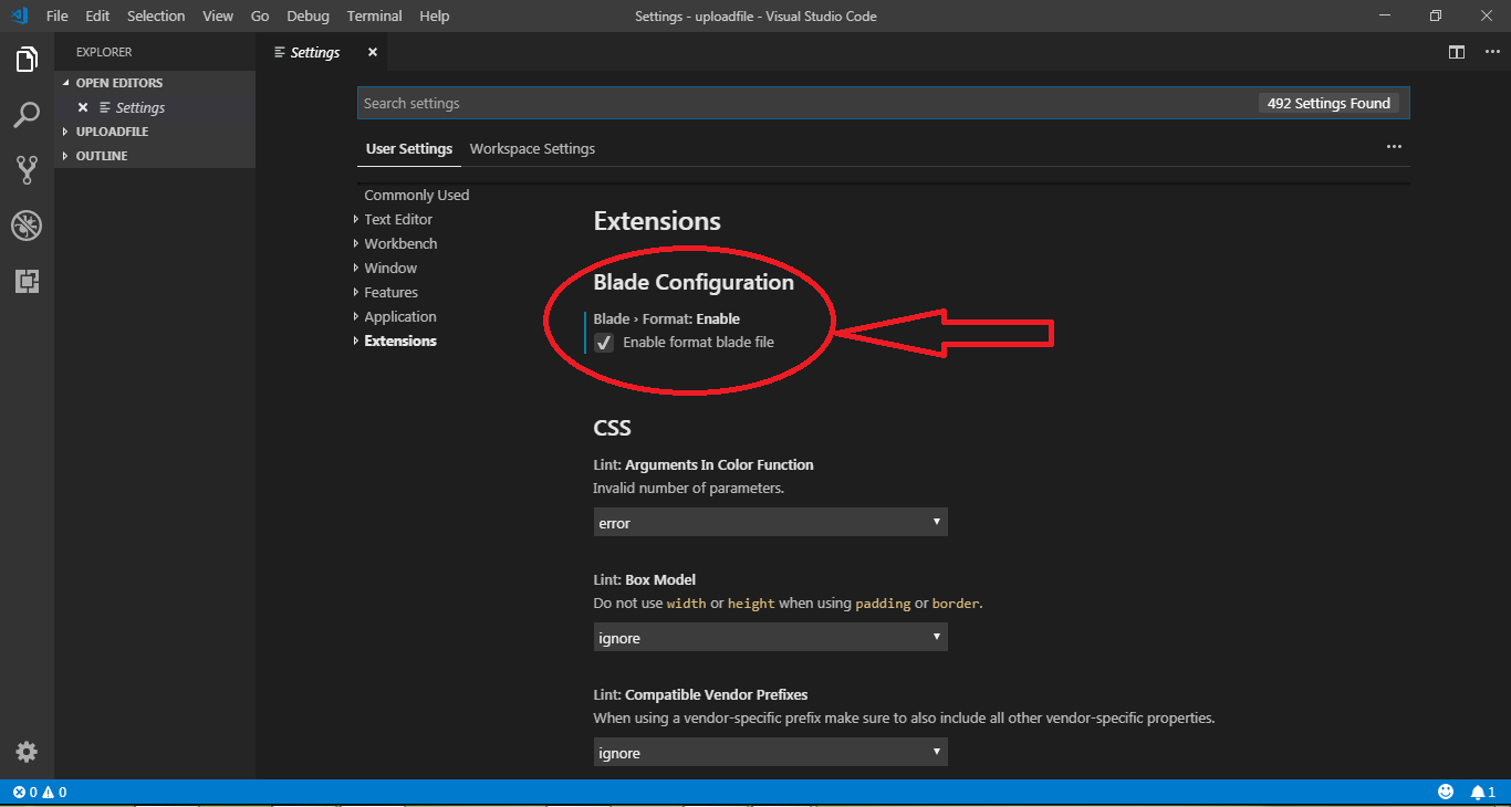Online Technical Support for - How to Format Laravel Blade Codes in ...